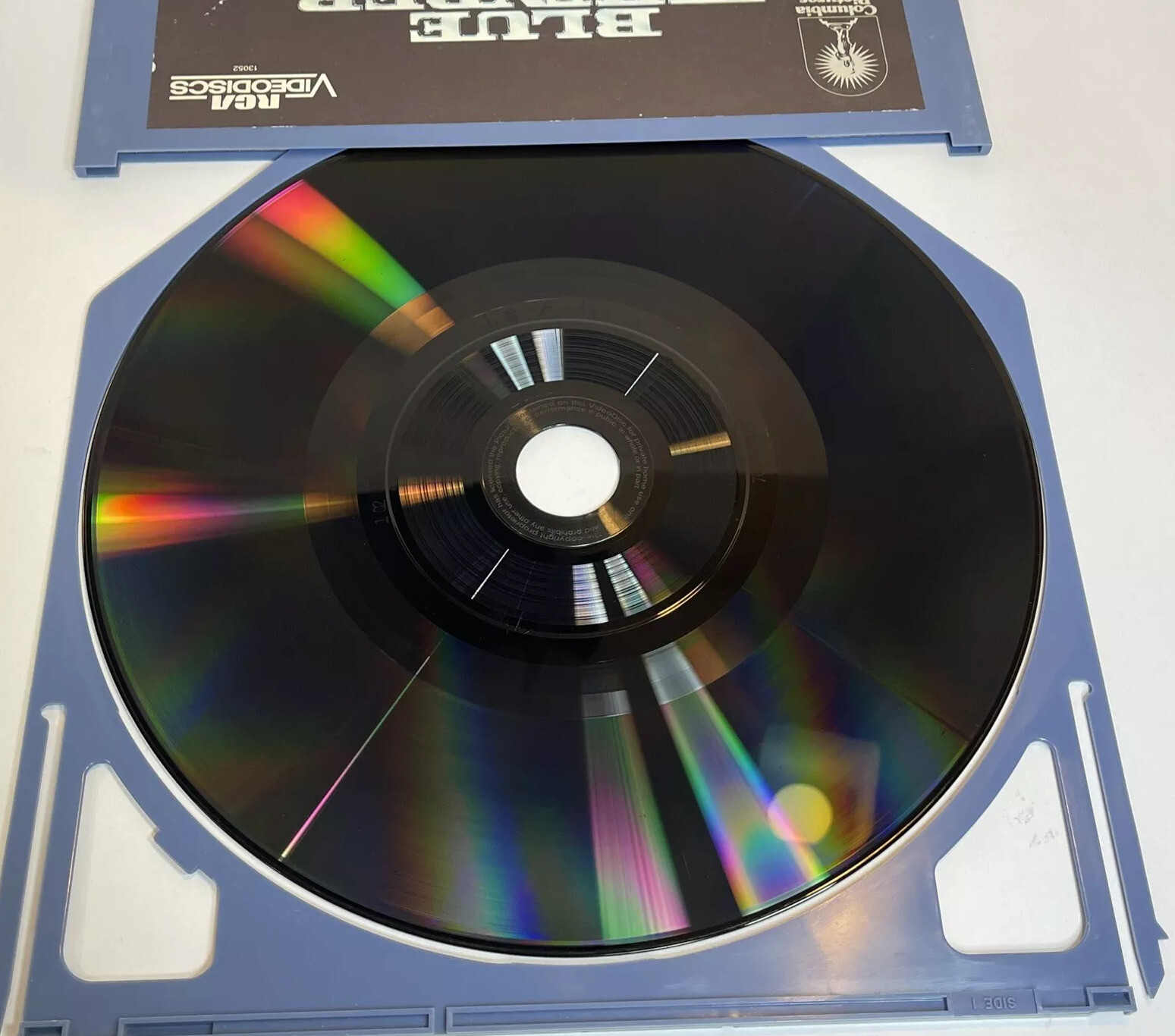 Blue Thunder CED Video Disc 1983 Action Movie Roy Schneider RCA ...