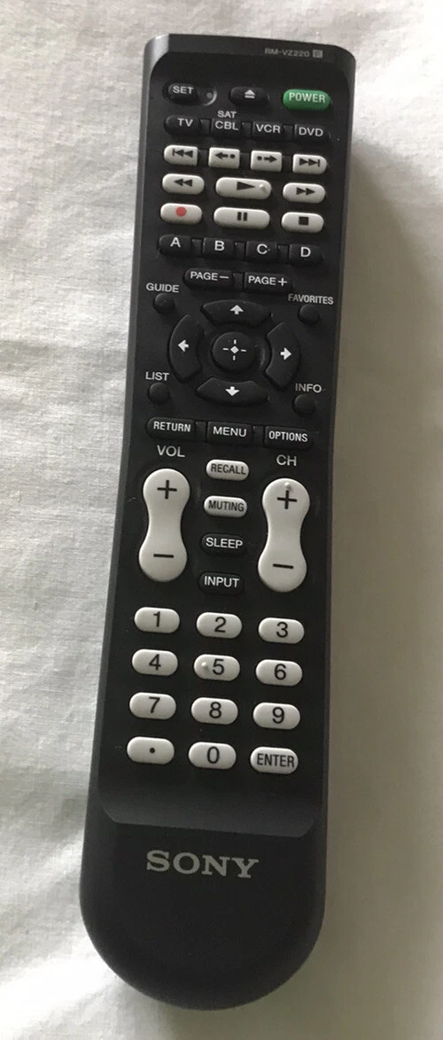 Remote Controls Sony RMVLZ620 Universal Remote Control, 55% OFF