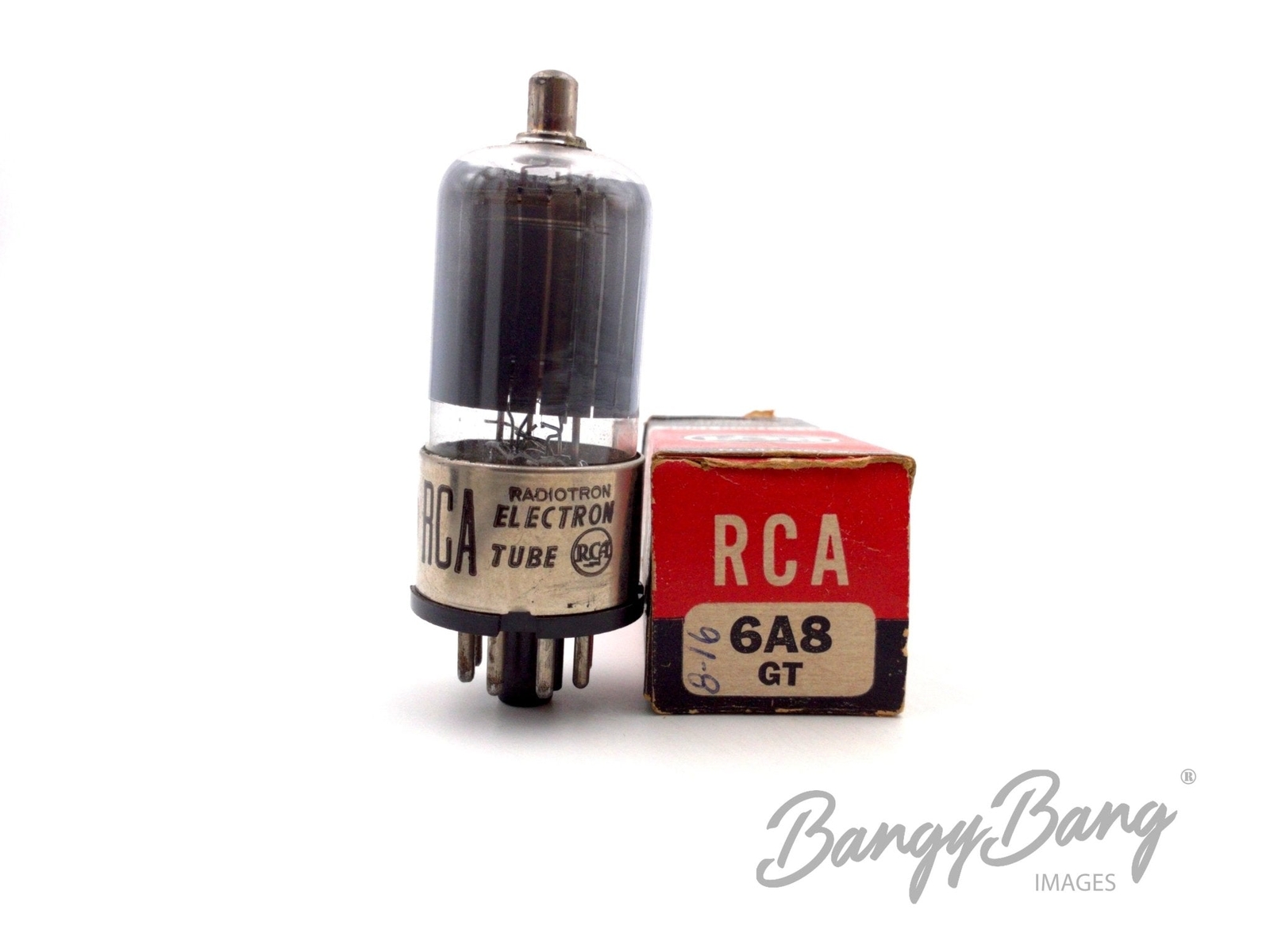 Vintage RCA 6A8GT/VT-151B Pentagrid Converter Heptode Valve- BangyBang ...