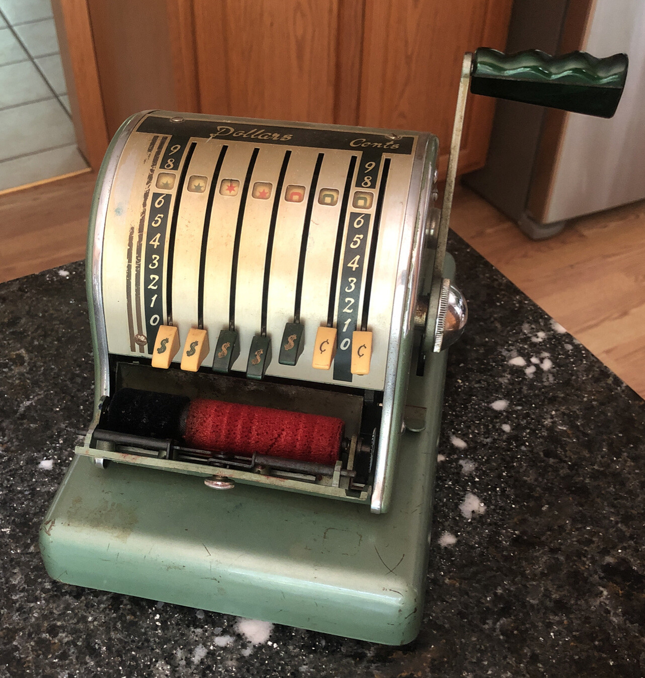 Paymaster Series 600 7- Column Check Writer Embosser Printer vtg Made ...