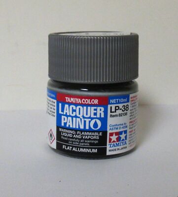 Tamiya Color Lacquer Paint Flat Aluminum LP-38 (10ml) #82138 NEW | eBay