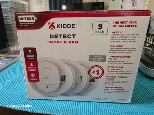 Kidde Detect 20SD10-V Smoke Alarm 3-Pack/NEW! | eBay