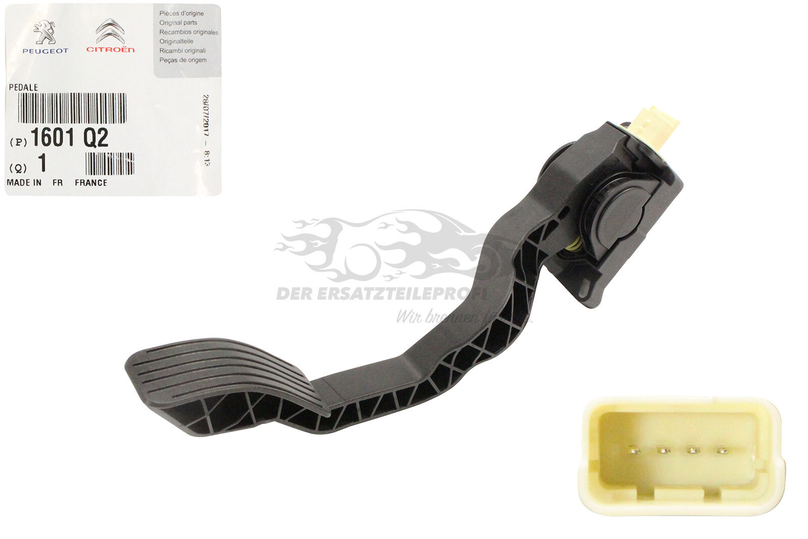 Original Peugeot Geber Sensor für Gaspedalstellung 206 CC SW 1601Q2 | eBay
