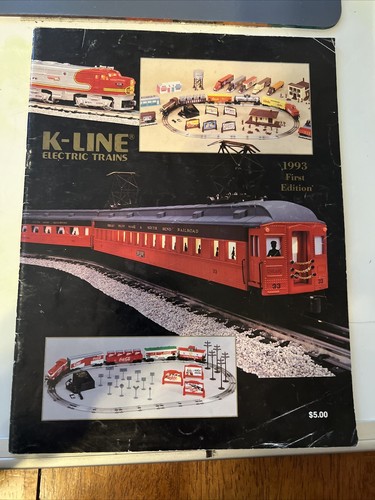 (TM8) 1993 K-LINE ELECTRIC TRAINS FIRST EDITION CATALOG | eBay