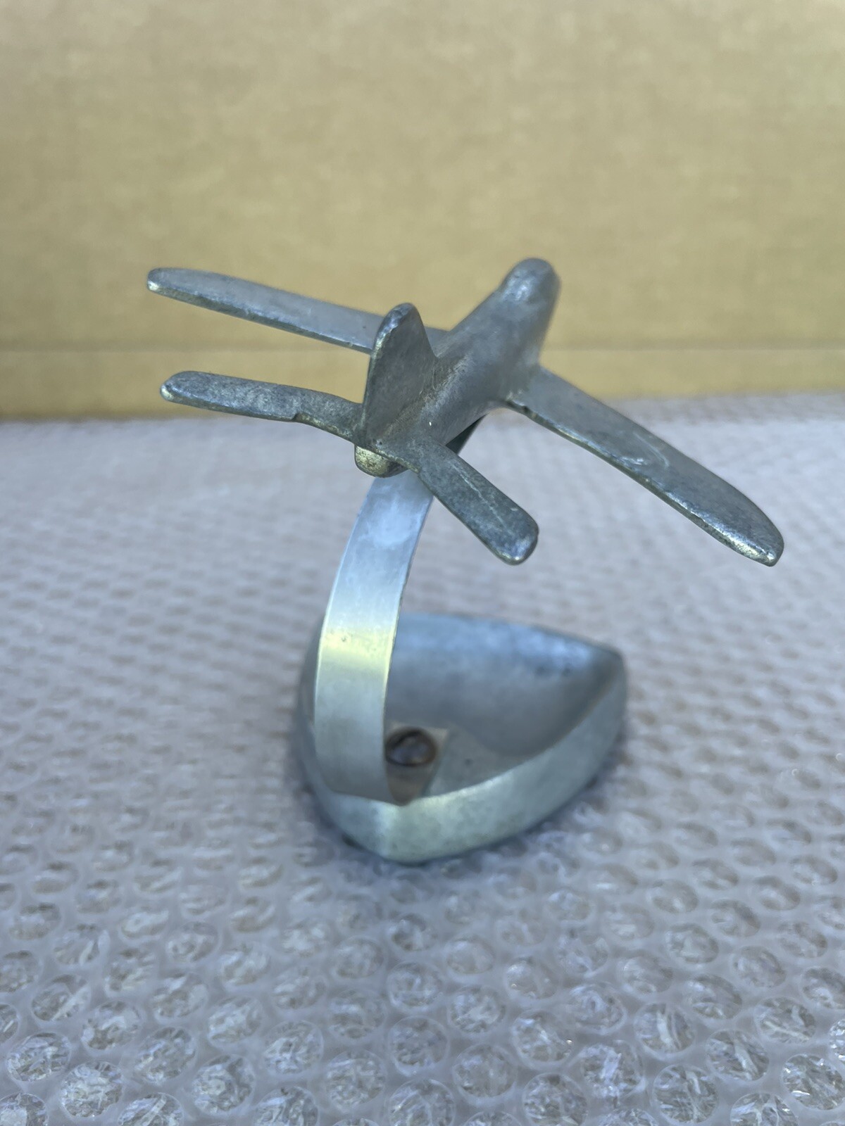 VINTAGE 5" METAL PLANE FIGHTER PLANE ASHTRAY - UNBRANDED | eBay