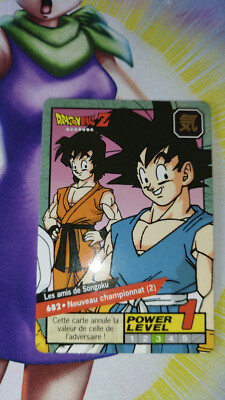 Fresque Carte Dragon Ball Grand Combat 682 Power Level Puzzle Frise ...