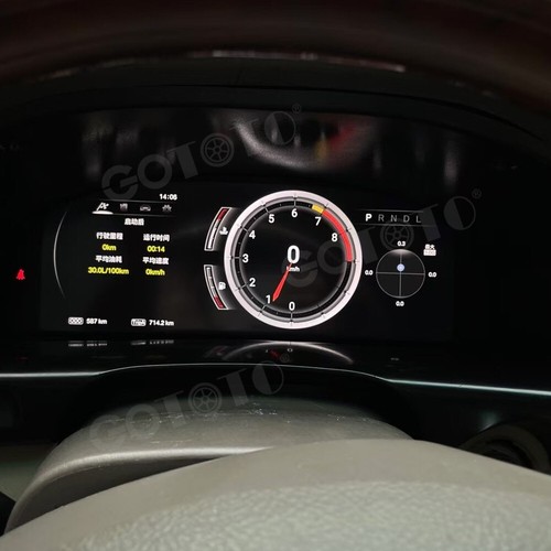 LCD Digital Cluster Upgrage for Toyota Land Cruiser LC100 Lexus LX470 ...