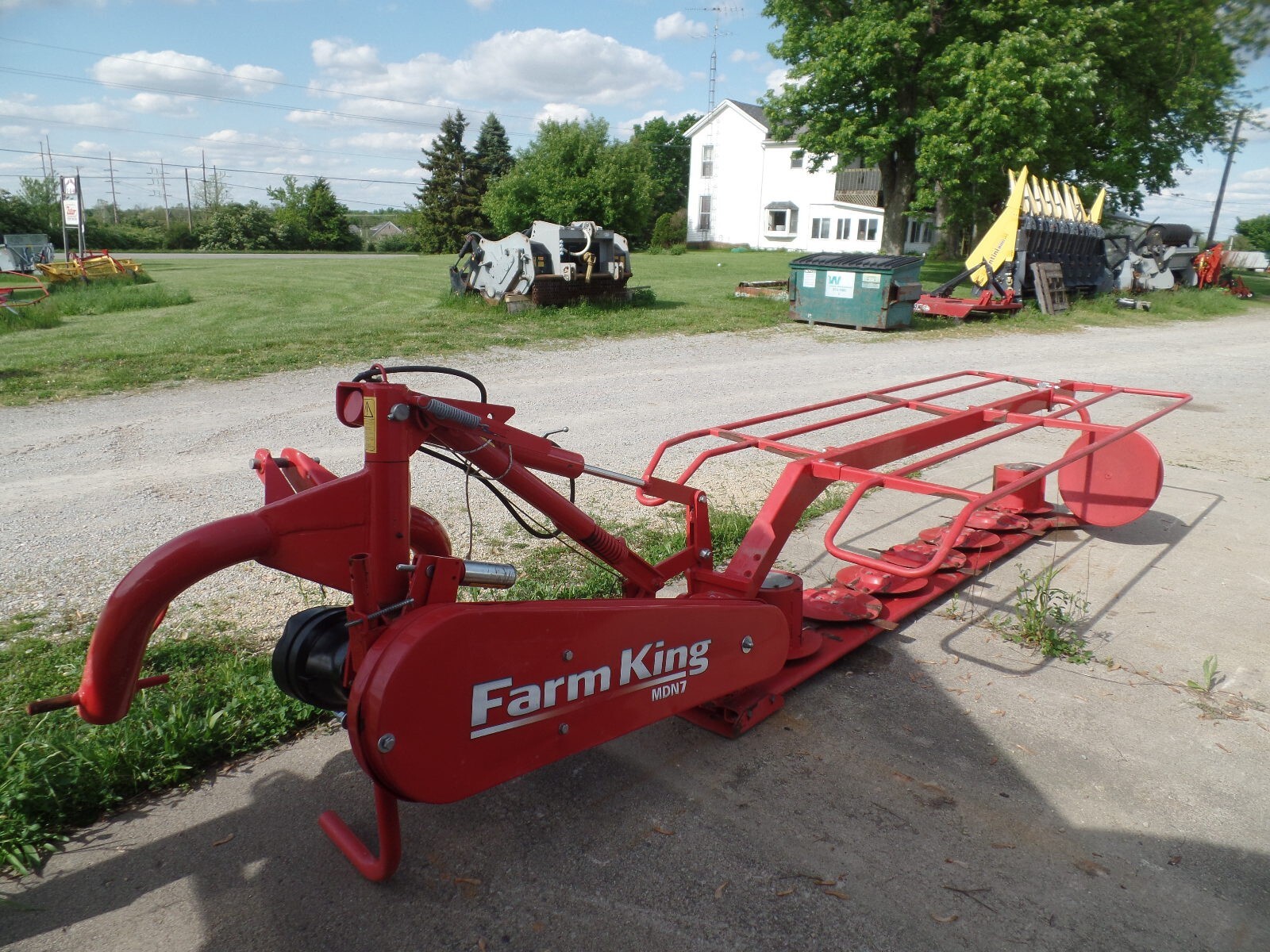 Farm King 9 foot Disc Mower MDN7 | eBay