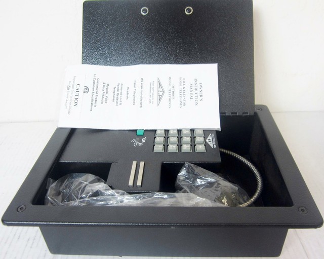 Allen Tel Products Elevator Hall Phone Touch Tone Black for sale online ...