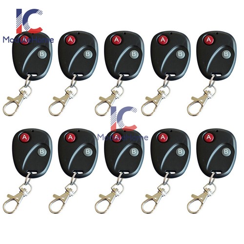 1-10x 12V 315MHz RF wireless remote control transmitter for garage gate ...