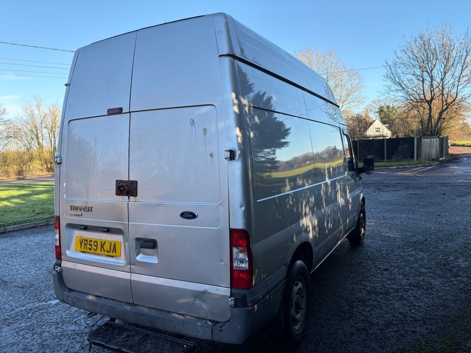 2009 ford transit mwb h2 silver long mot only 68000 miles | eBay UK