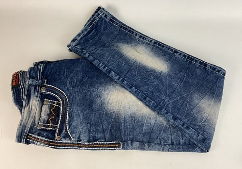KAALU Jeans Stretch Tapered Denim Sz 36x32(36x31) | eBay