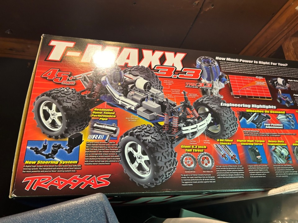 traxxas t maxx 3.3 truck new | eBay