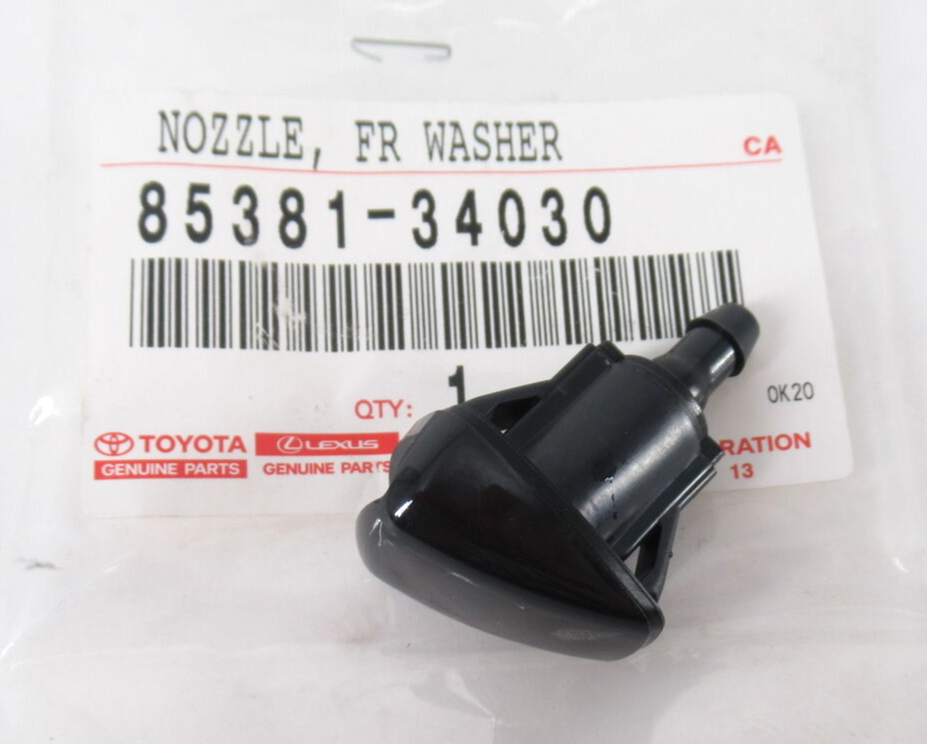 Genuine OEM Toyota 85381-34030 Front Windshield Washer Nozzle | eBay