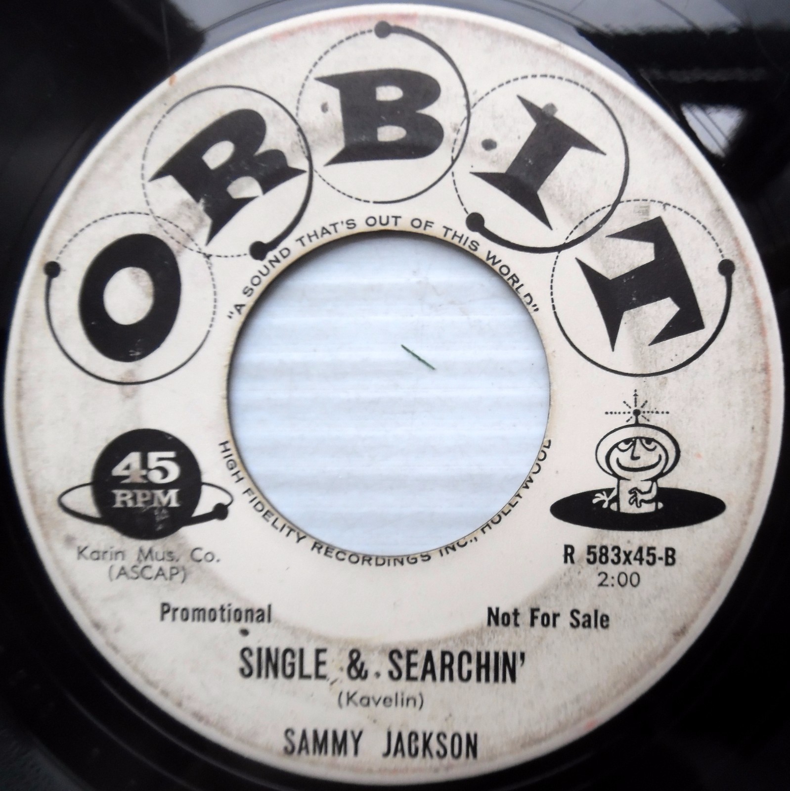 Sammy JACKSON Rockabilly Doowop Promo 45 Ado Âge Miss Simple & Searchin ...