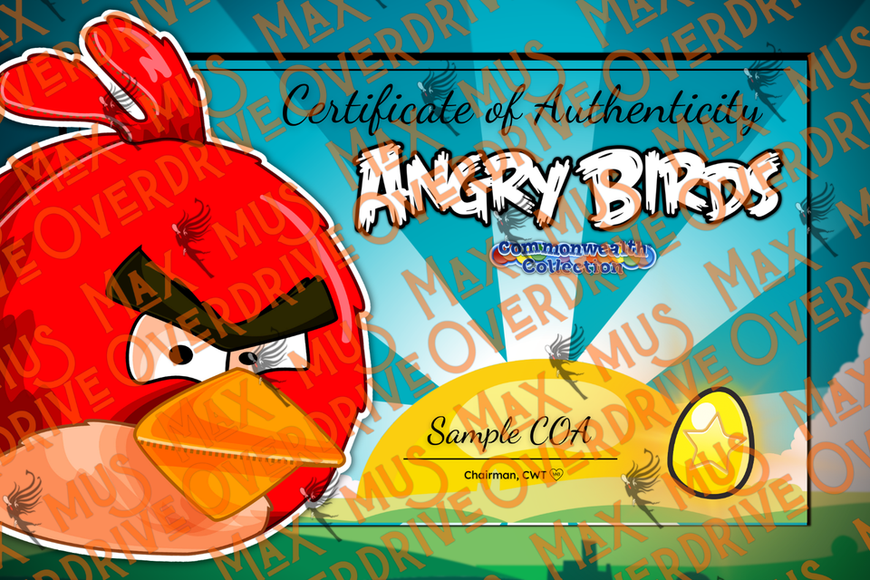 SAMPLE Angry Birds Blue Bird 2D Rubber Shoe | 2010 Size 10 ~8" CWT ...