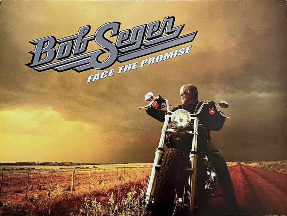 BOB SEGER - 2006 FACE THE PROMISE TOUR SIGNED CD POSTER & PASS! HARLEY ...