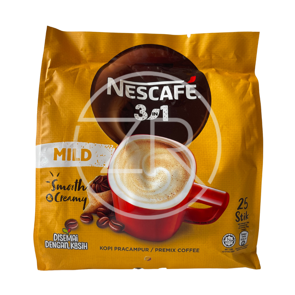 2 packs x 25 sticks Nescafe 3in 1 Instant Coffee Blend & Brew Mild | eBay