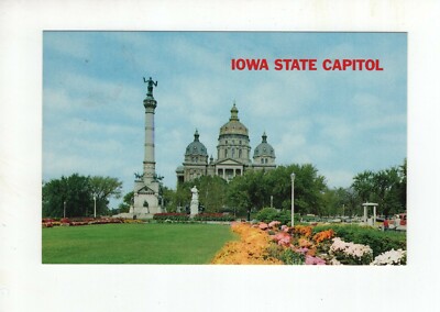 Vintage Post Card - Iowa State Capitol - Des Moines Iowa | eBay