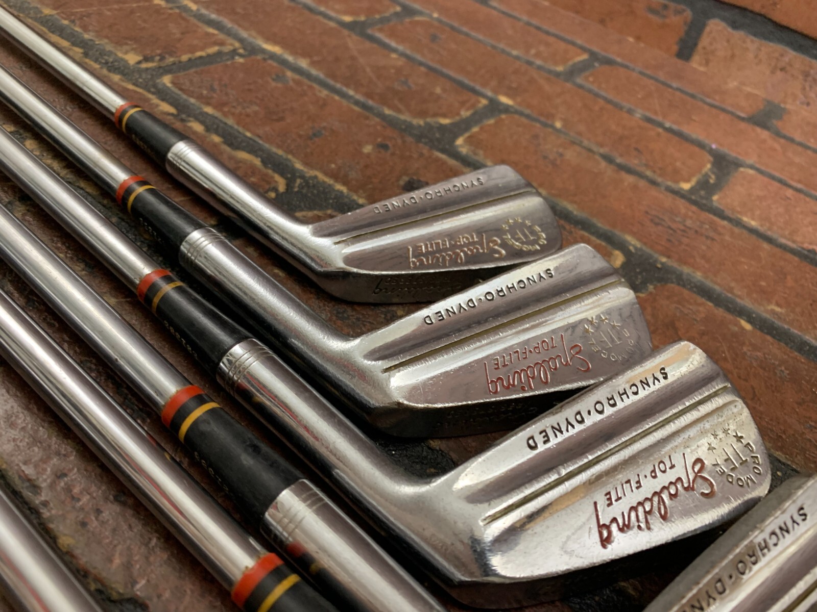 Spalding Top Flite Registered Synchro-Dyned Iron 3-9 Set Pro Fit R ...