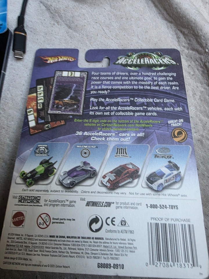 Hot Wheels Acceleracers 2004 TEKU HIGH VOLTAGE #7 of 9 | eBay