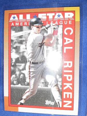 1990 Topps Baseball Cal Ripken Card #388 Baltimore Orioles All Star MVP ...