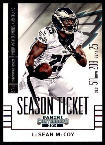 2014 Panini Contenders. LeSean McCoy Football Cards #44 | eBay