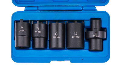 5pc 1/2" Dr Mercedes Benz Gear Box Socket Differential Axle Drive ...