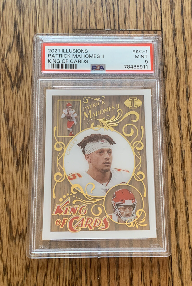 2021 Panini Illusions - King of Cards #KC-1 Patrick Mahomes II for sale ...