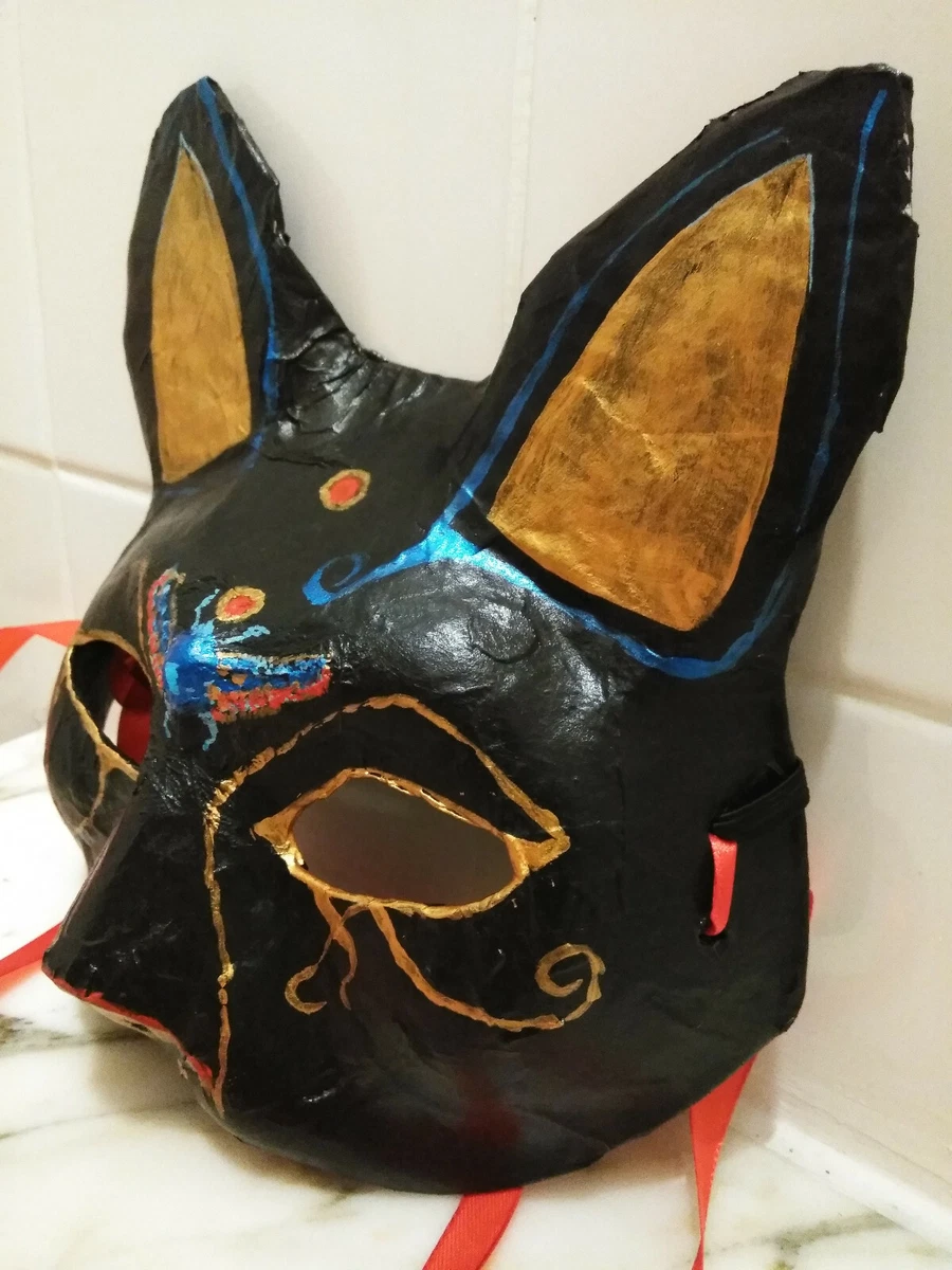 Anubis Mask Paper Mache