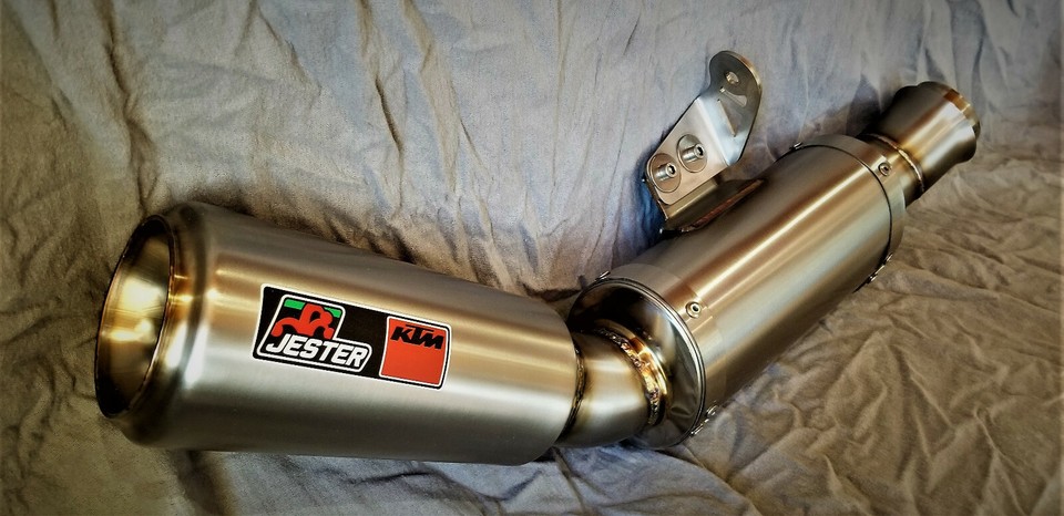 ktm 1290 superduke r exhaust by jester68 FITS GEN 1 and GEN 2 | eBay