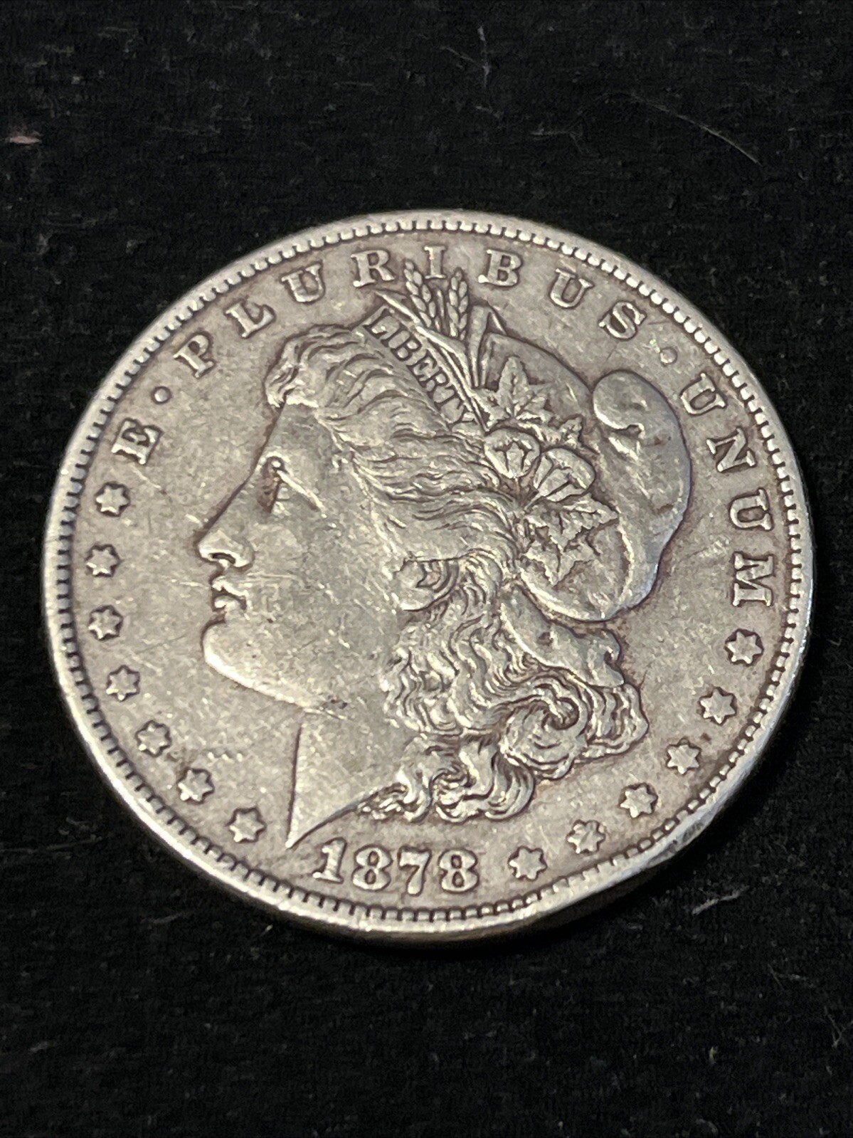 1878 8 TF Morgan Dollar! Key Variety. Nice Example with Good Details ...