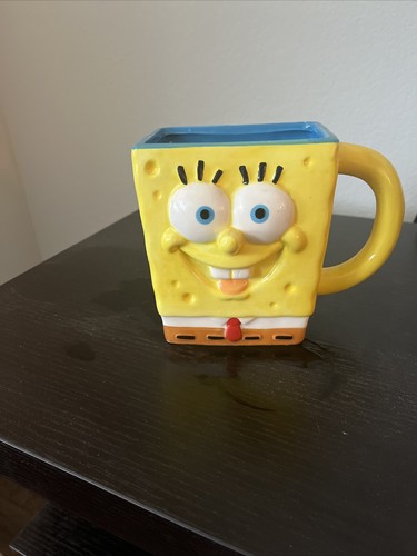 Nickelodeon SpongeBob SquarePants 3D Sculpted Ceramic Mug Coffee | eBay
