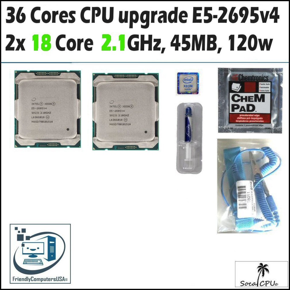 Dell Precision T7810, T7910 CPU/XEON CPU upgrade kit up to E5-2699 v4 44 Cores | eBay