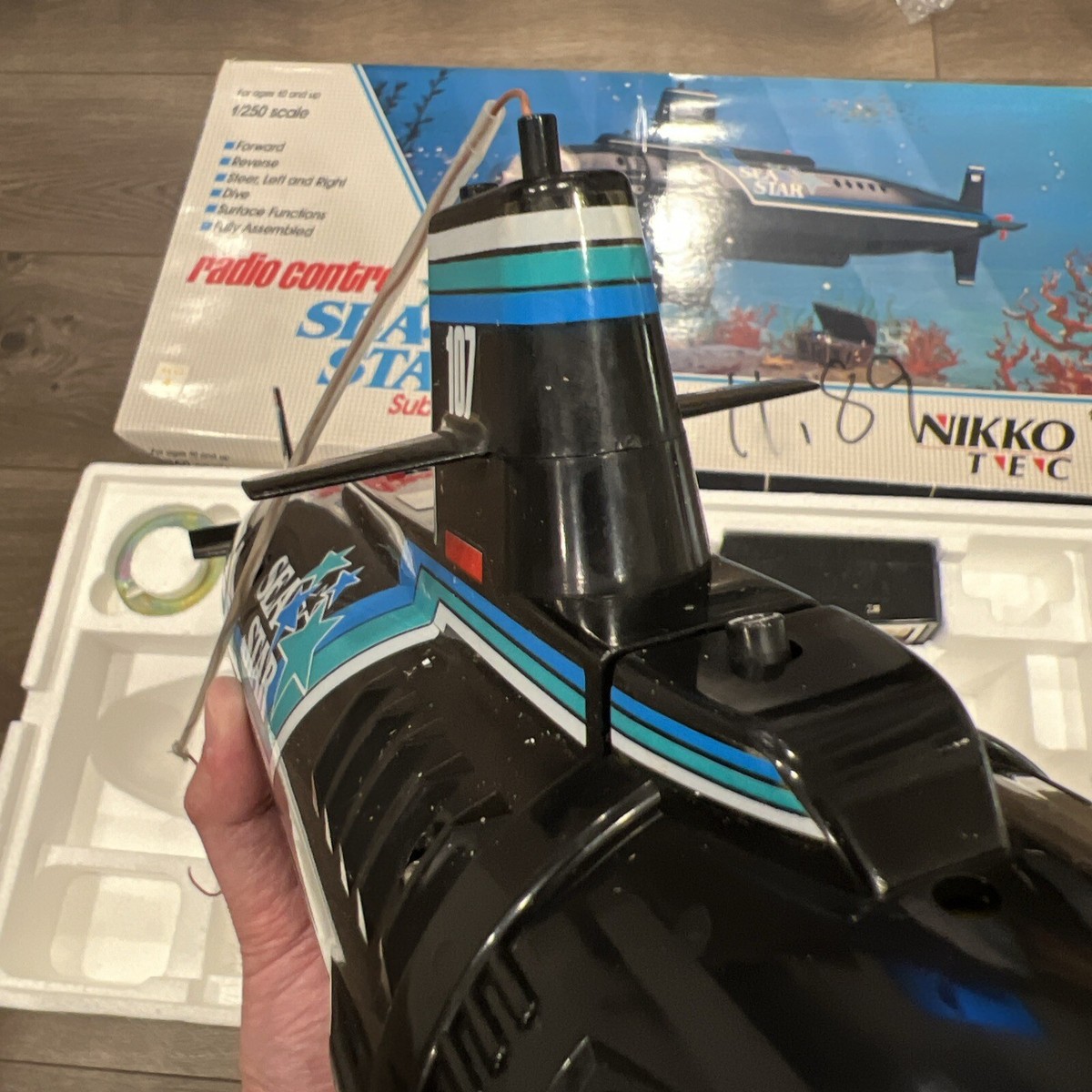 Nikko Radio Controlled Submarine Vintage Nikko Alienator Rc Car