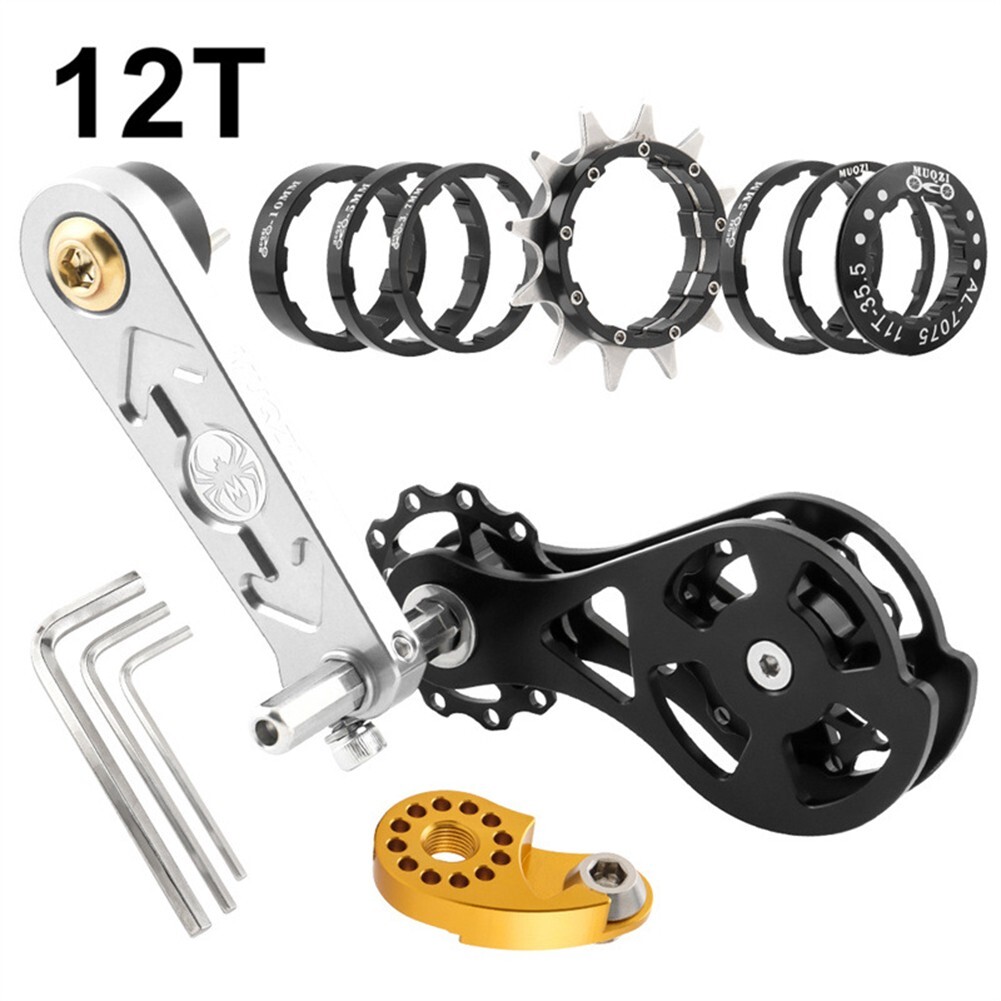 Anodized Bike Chain Tensioner Single Speed Kit for Enhancing ...