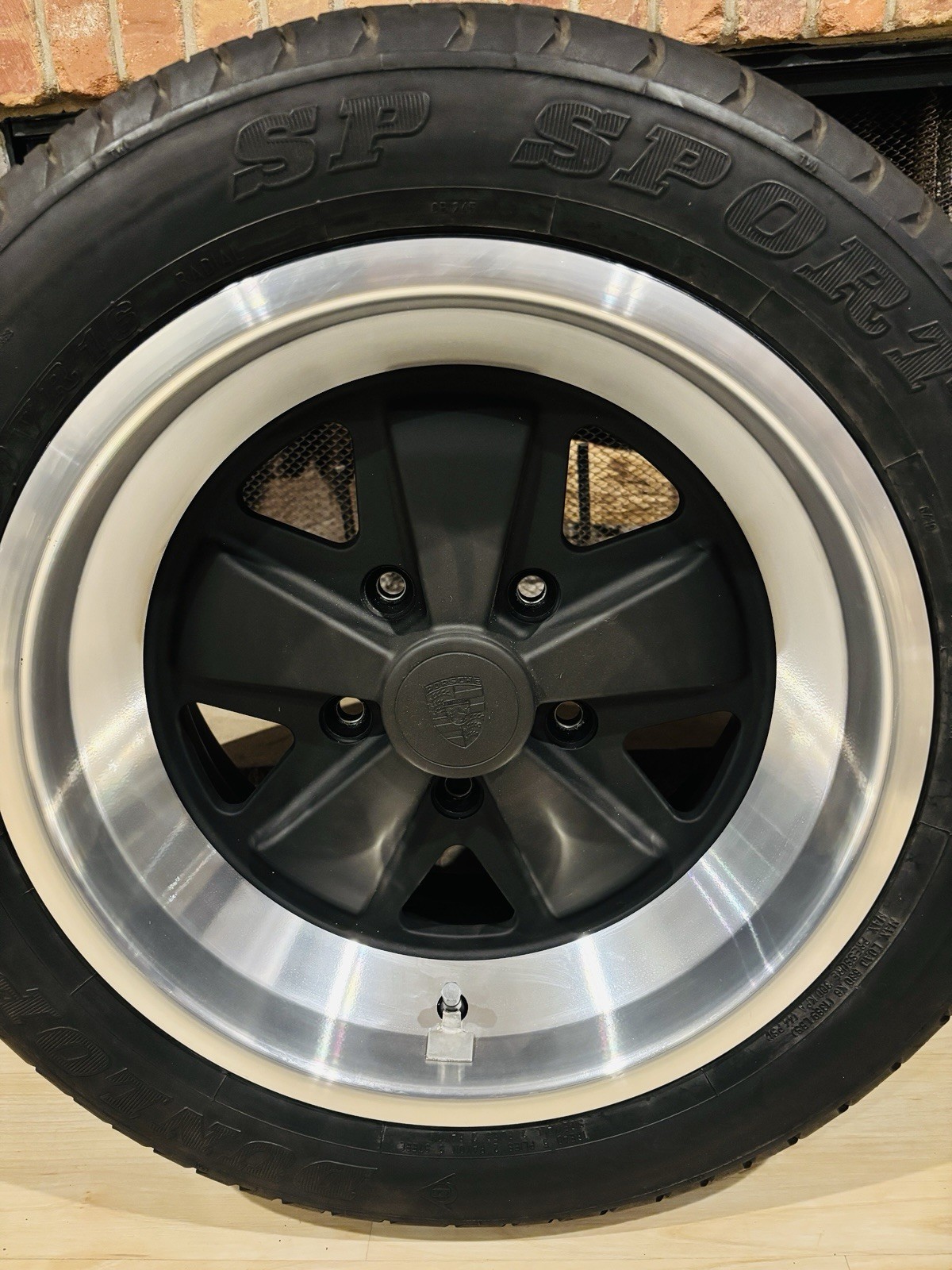 Replica Porsche Fuchs Wheel 16 X 8 - NEW ET10.6 Matte Black Finish | eBay