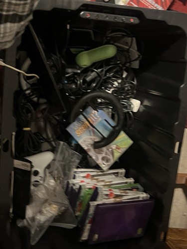 Lot of Misc Video Game Accessories Cords Controllers Miscellaneous ...