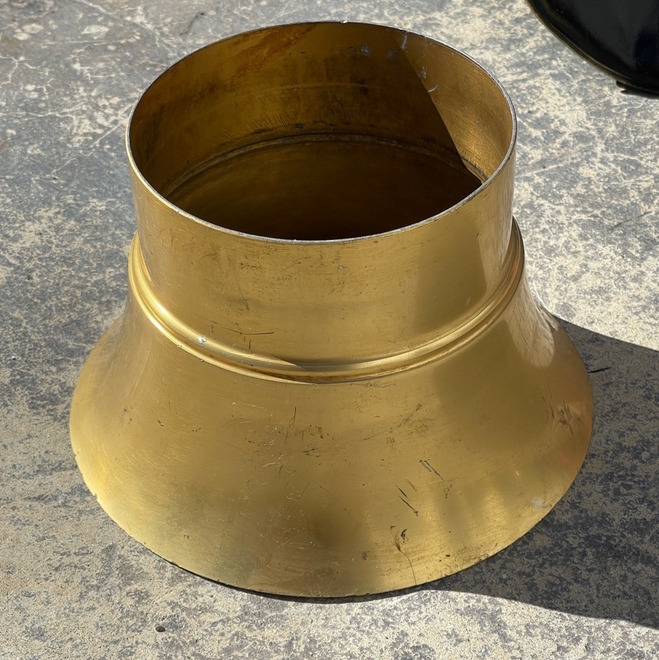 🔥RARE Vintage Gold 1970's 1980's Square Bore Holley Velocity Stack With ...