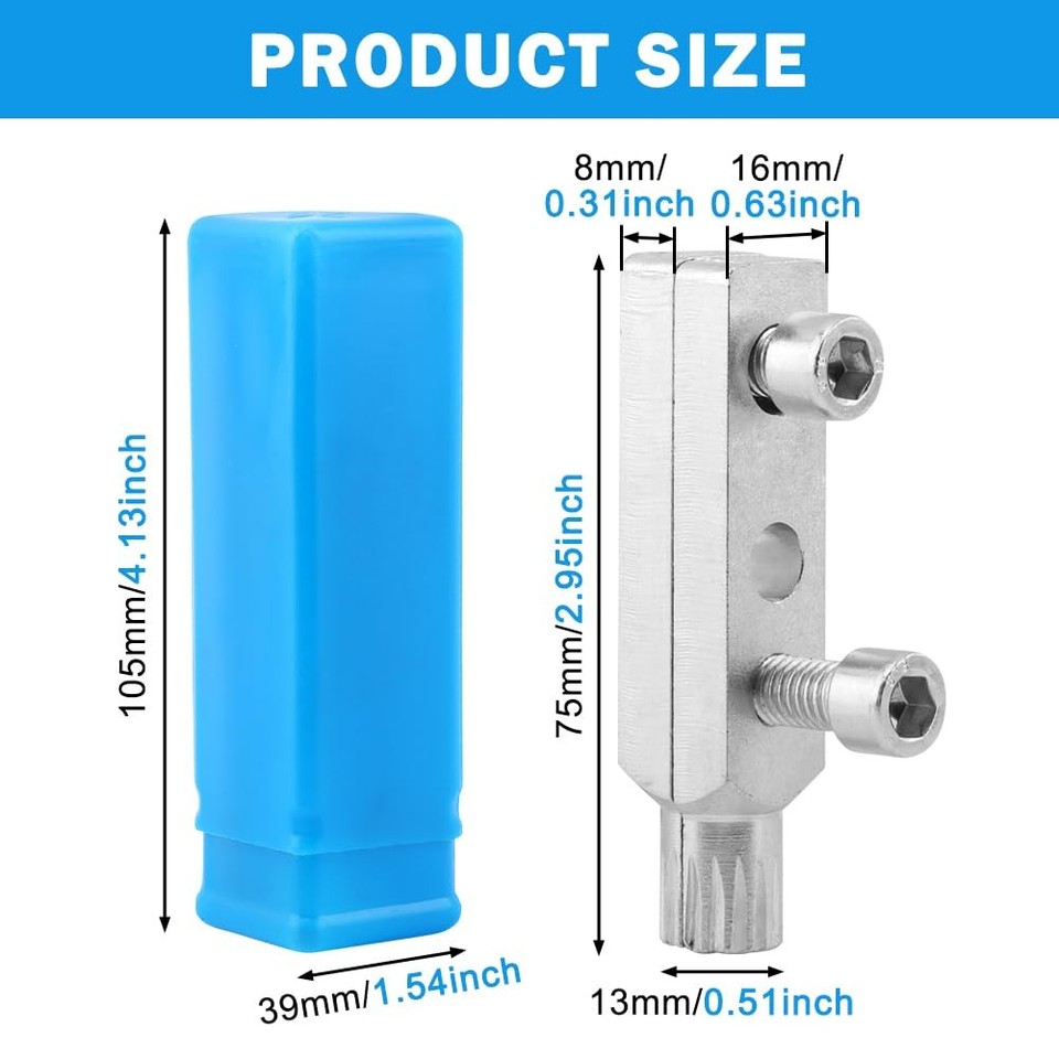 Stripped Screw Extractor Set, Broken Faucet Removal Tool Pipe Extractor ...