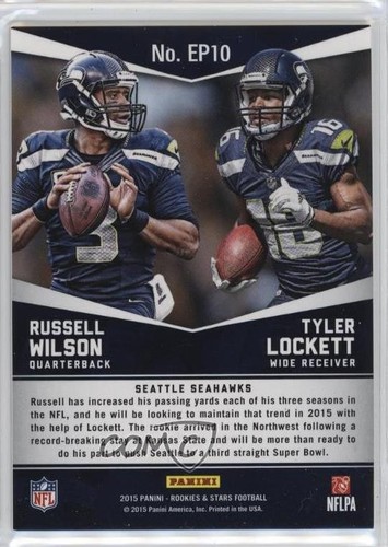 2015 Panini Rookies & Stars - Embroidered Patches Russell Wilson, Tyler ...