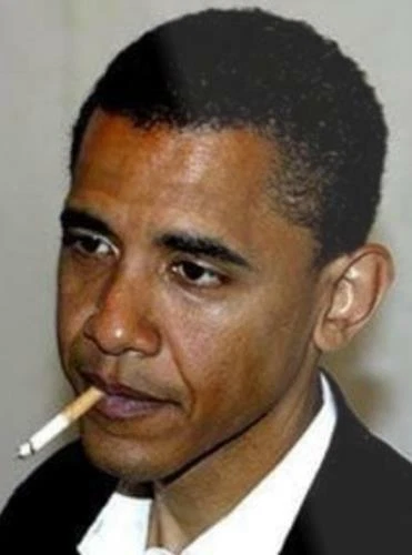 Barack Obama Smoking Weed Poster
