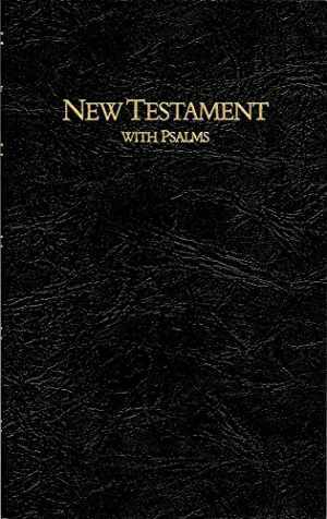 Large Print New Testament with - Imitation Leather, by National Bibles ...
