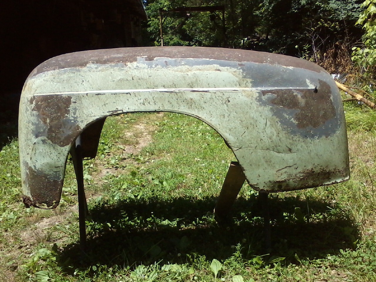 1951 1952 FORD F1 PU TRUCK rear fenders HOT RAT ROD FLATHEAD V8 | eBay