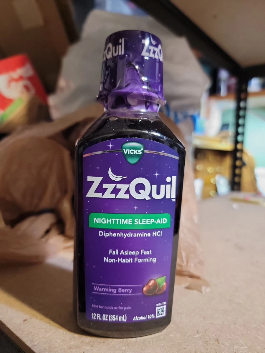 Zzzquil Bottle