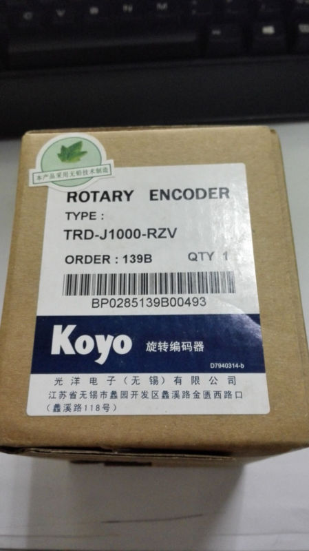 Frs TRD-J1000-RZV TRDJ1000RZV Rotary Incremental Encoder KOYO NEW IN ...