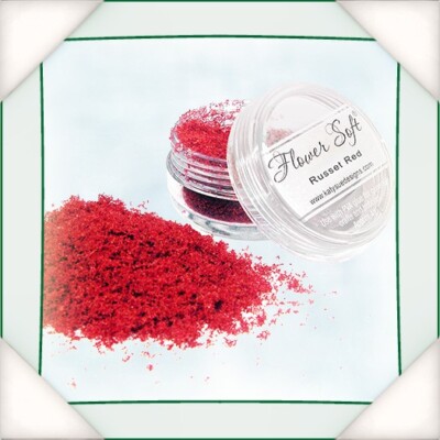 Flower-Soft Solid Color-RUSSET RED-Cardmaking Paper Craft Embellishment ...