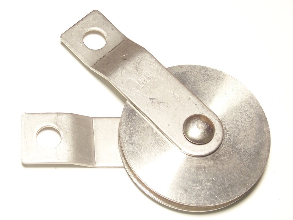 Stainless Steel Split Bracket Wire Rope Cable Pulleys 1-1/2", 2-1/2 ...