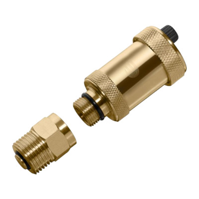 Automatischer Schnellentlüfter Entlüfter 1/2" Heizung mit Absperrventil ...