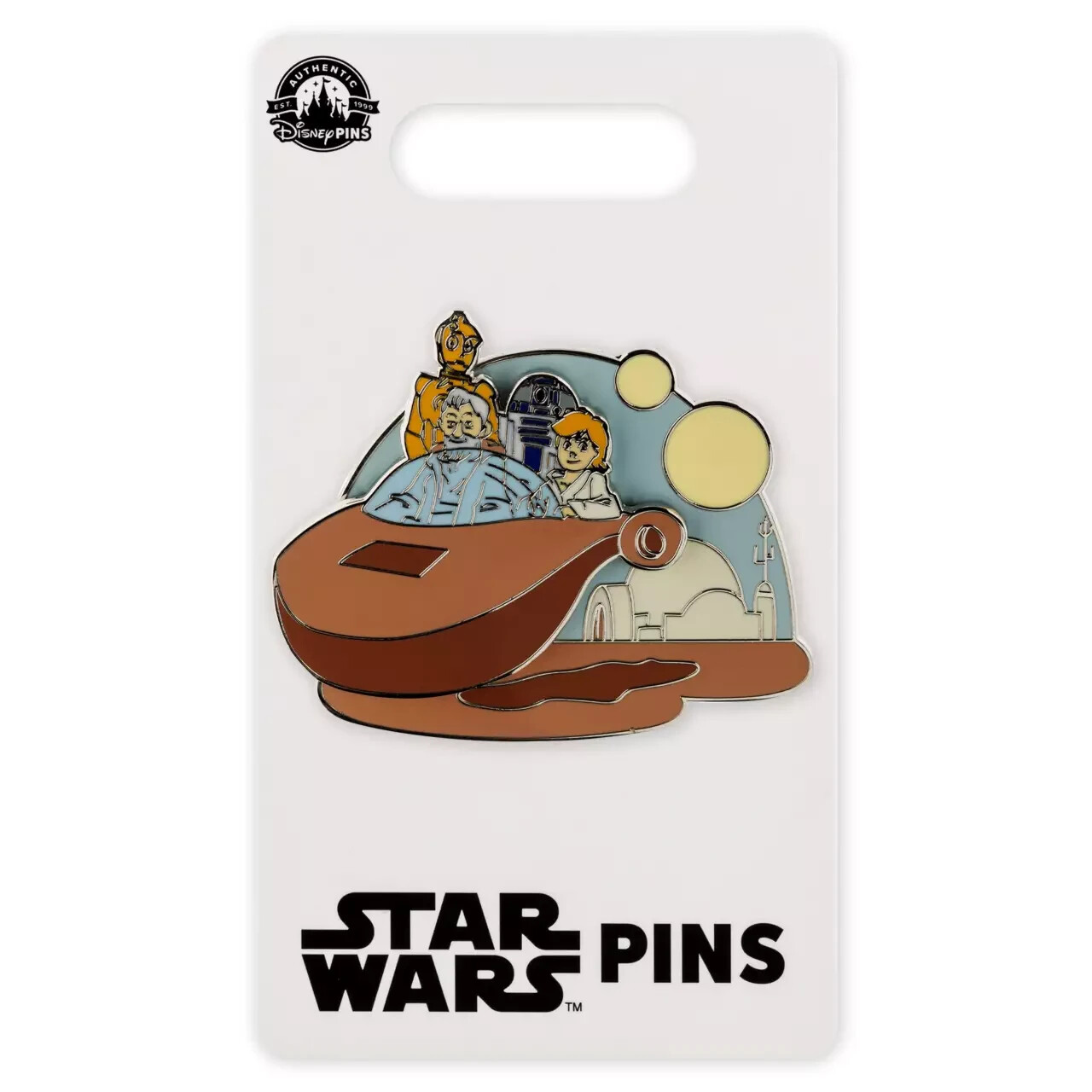 Disney & Star Wars Luke Skywalker C-3PO R2D2 OBI-WAN Kenobi Landspeeder ...